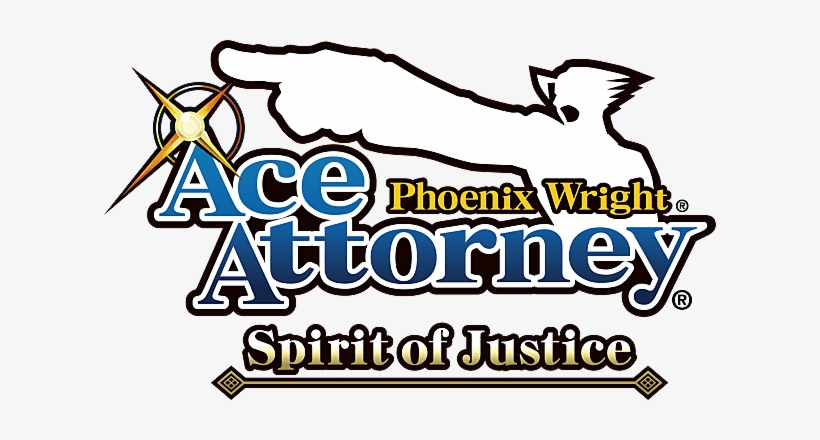 Ace Attorney - Phoenix Wright Ace Attorney Spirit Of Justice Logo PNG ...