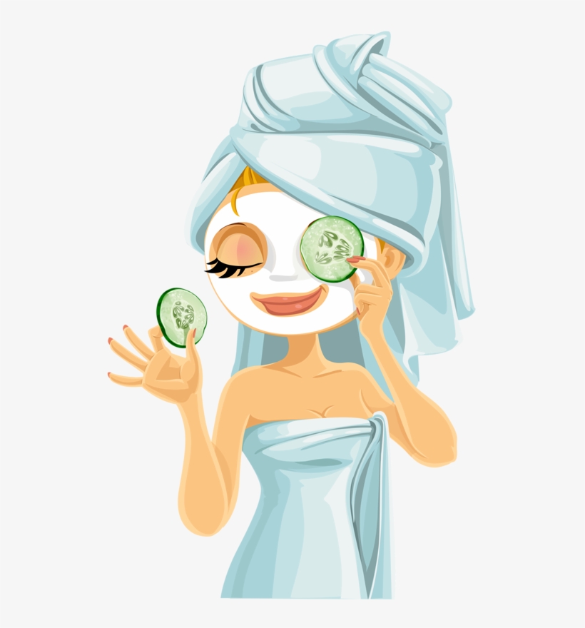 Spa Girl - Spa Illustrations PNG Image | Transparent PNG Free Download ...