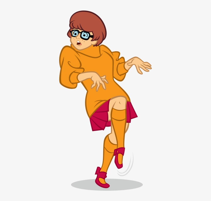 Velma Dinkley Image Black And White - Shocked Velma PNG Image ...