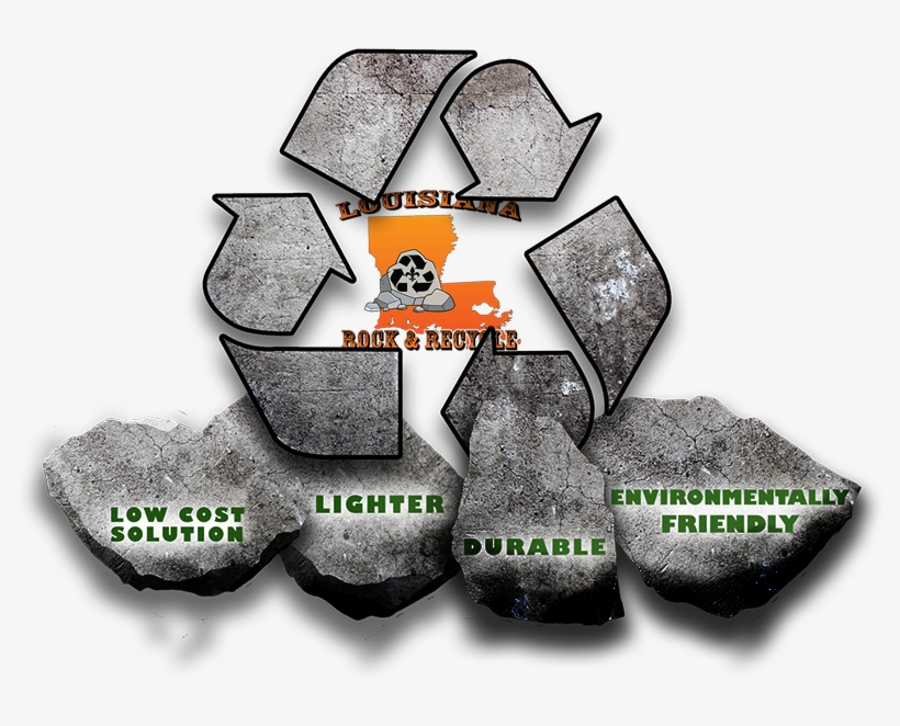 Recycled Rock New Orleans Louisiana PNG Image | Transparent PNG Free ...