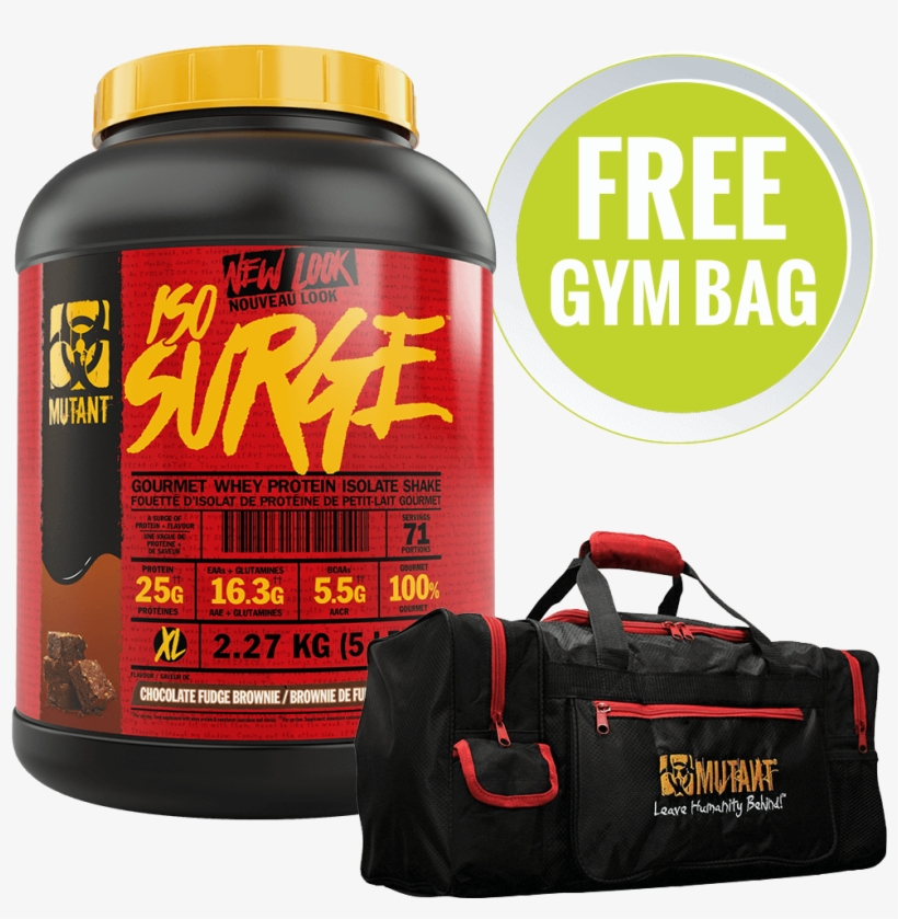 Iso Surge By Mutant Whey Protein Isolate At Supplement PNG Image ...