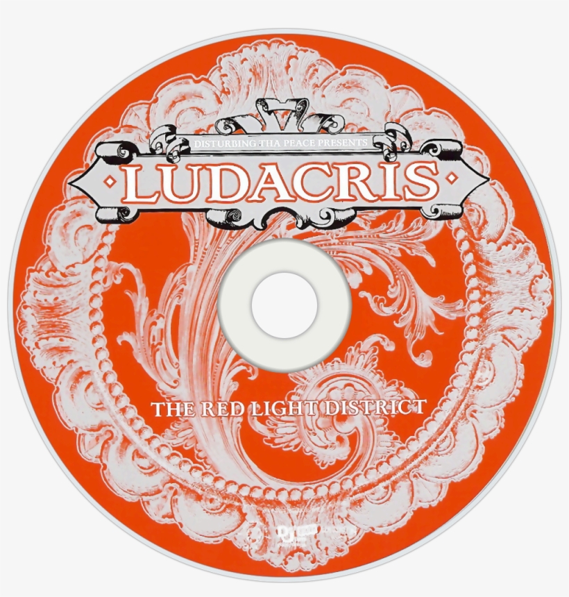 Ludacris The Red Light District Cd Disc Image PNG Image | Transparent ...
