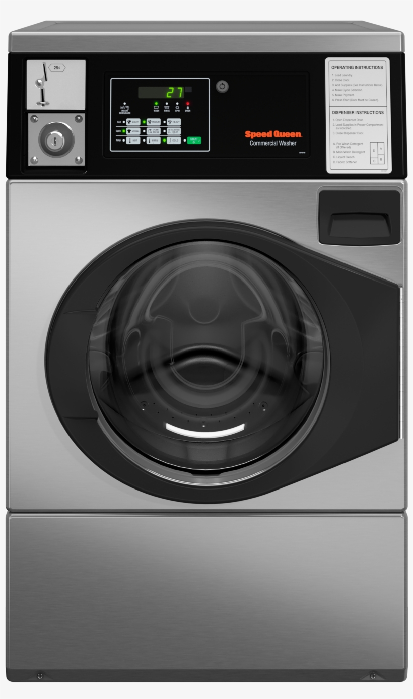 Vended Quantum Front Load Washer Sfnnxa-ss PNG Image | Transparent PNG ...