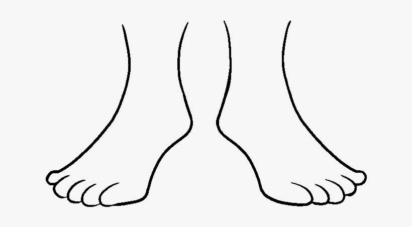 How To Draw Feet PNG Image | Transparent PNG Free Download on SeekPNG