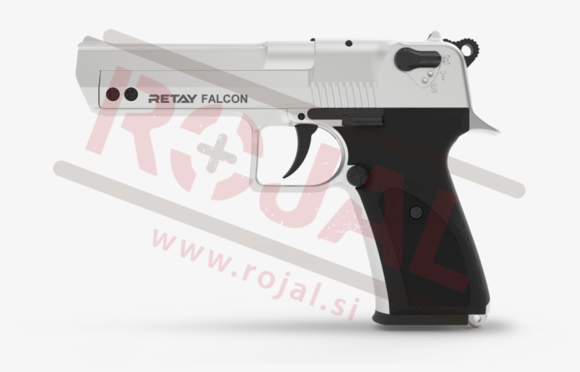 Falcon 9mm Chrome Full Auto PNG Image | Transparent PNG Free Download ...