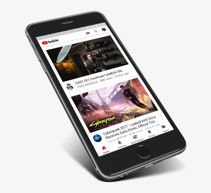 Iphone With Youtube PNG Image | Transparent PNG Free Download on SeekPNG