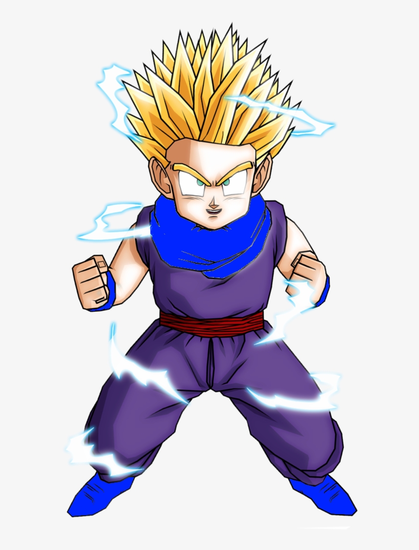 Kid Gohan Ssj2 PNG Image | Transparent PNG Free Download on SeekPNG