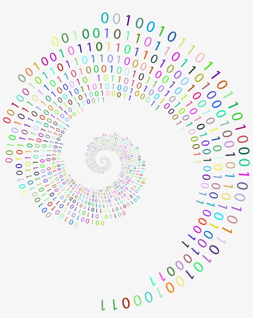 Binary Whirlpool Prismatic - Circle PNG Image | Transparent PNG Free ...