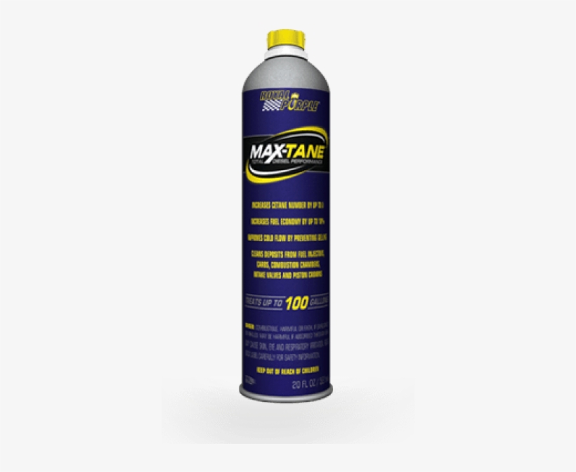Royal Purple Max-tane™ Diesel Fuel Injection Cleaner - Bottle PNG Image ...