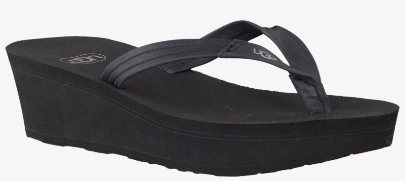 Download Zwarte Uggs Slippers - Flip-flops | Transparent PNG Download | SeekPNG