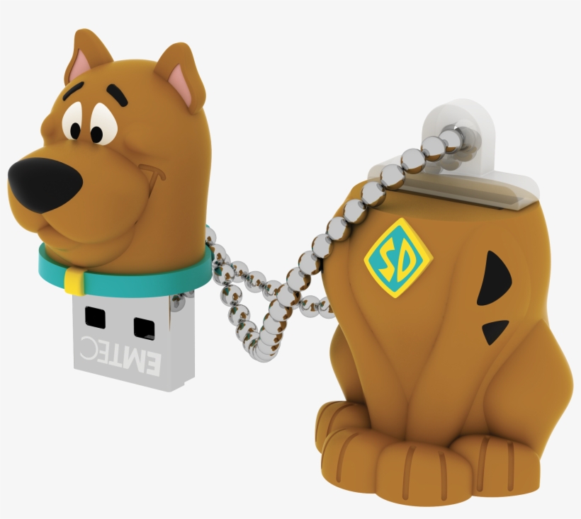Scooby Doo 3/4 Open Cap - Emtec Animals Scooby Doo 8gb Usb Flash Drive ...