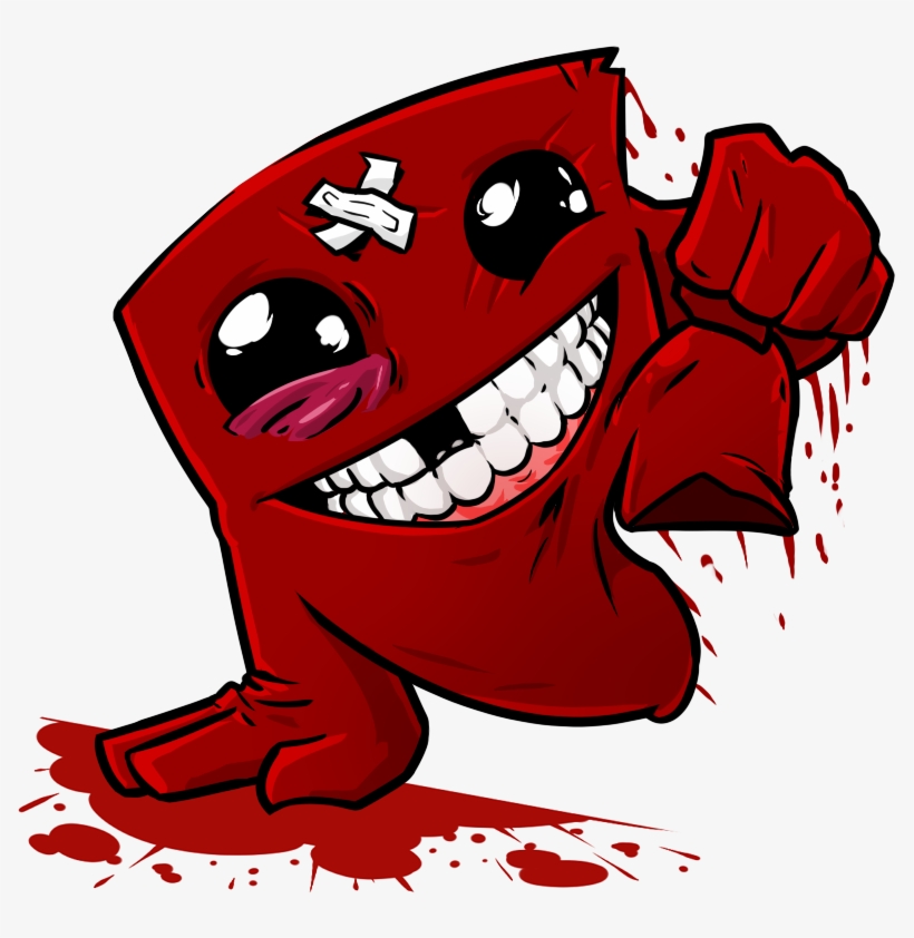 Super Meat Boy Teaser Available Now - Super Meat Boy Png PNG Image ...