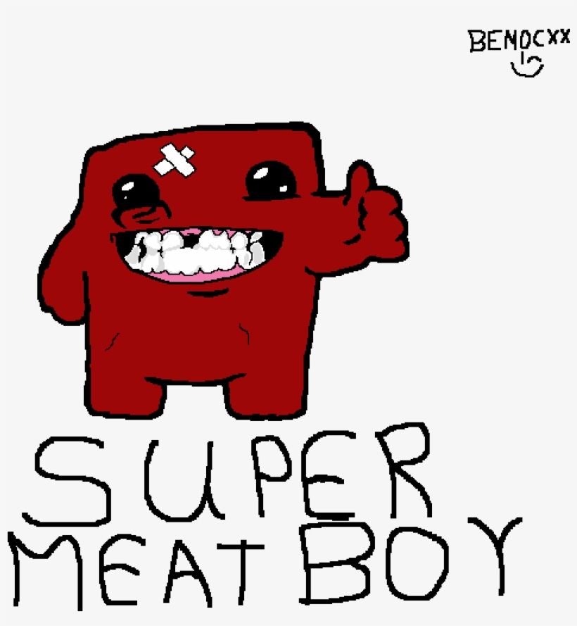 Super Meat Boy Sprites