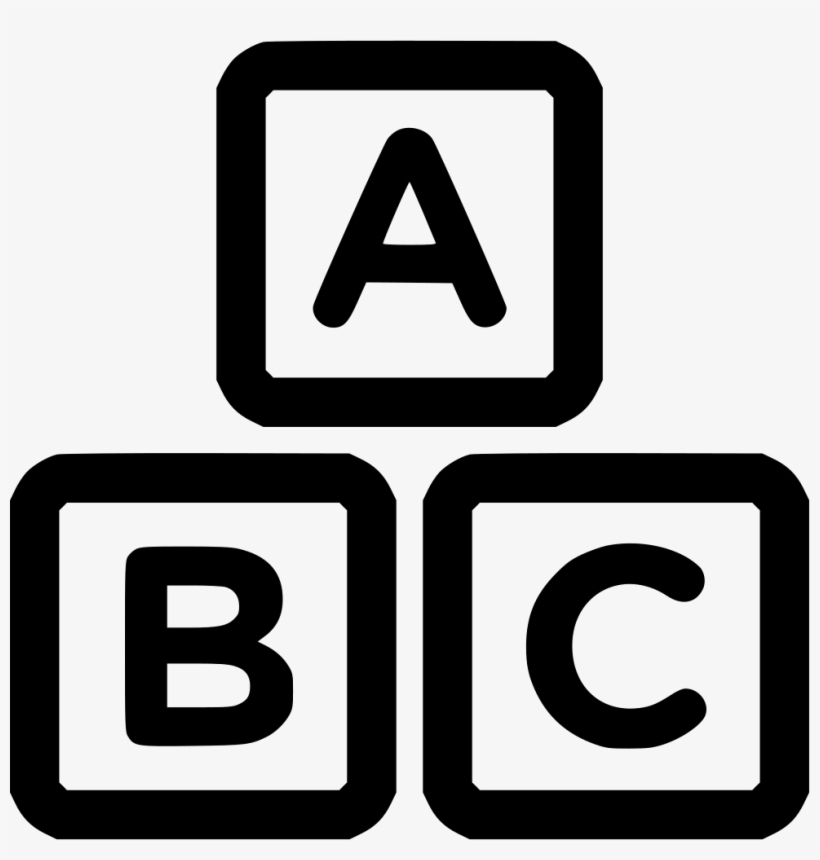 Abc Blocks - - Abc Icon PNG Image | Transparent PNG Free Download on ...
