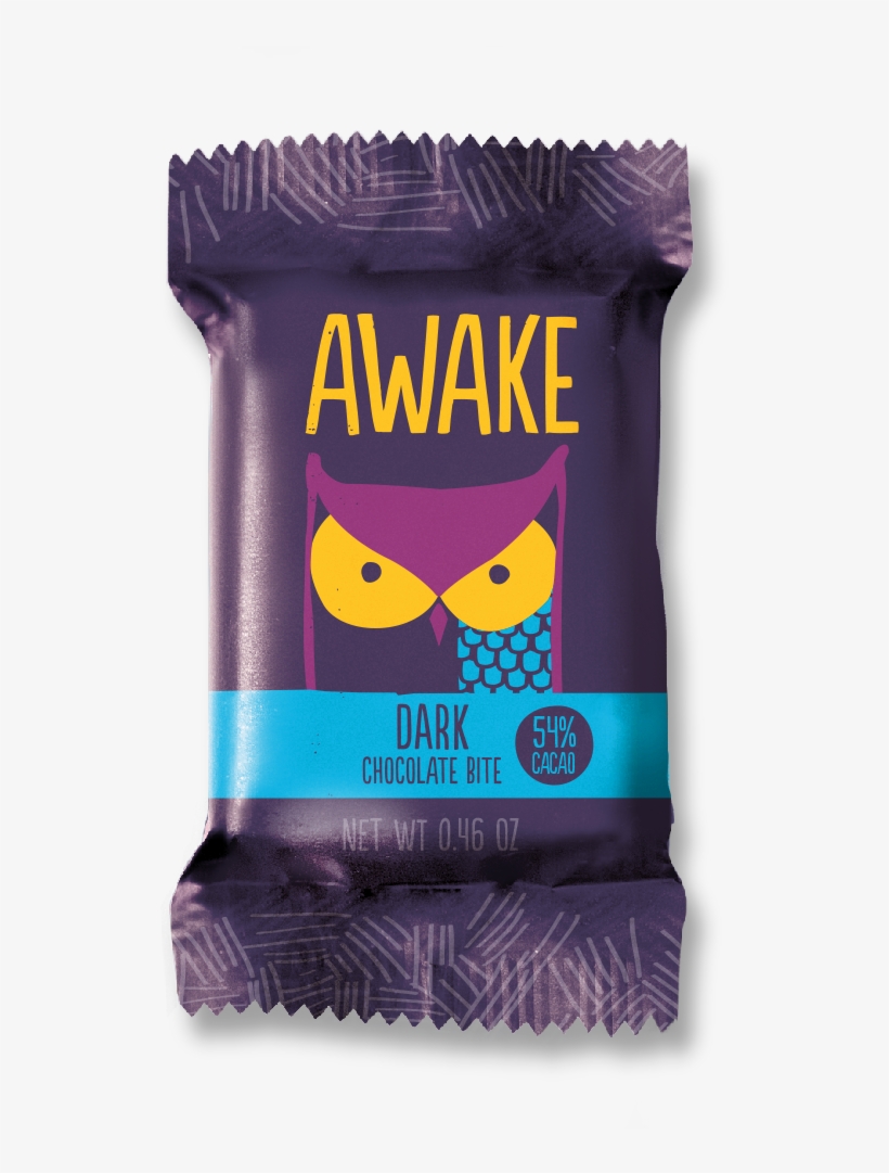 Awake Awake Caffeinated Caramel Chocolate Bites PNG Image | Transparent ...