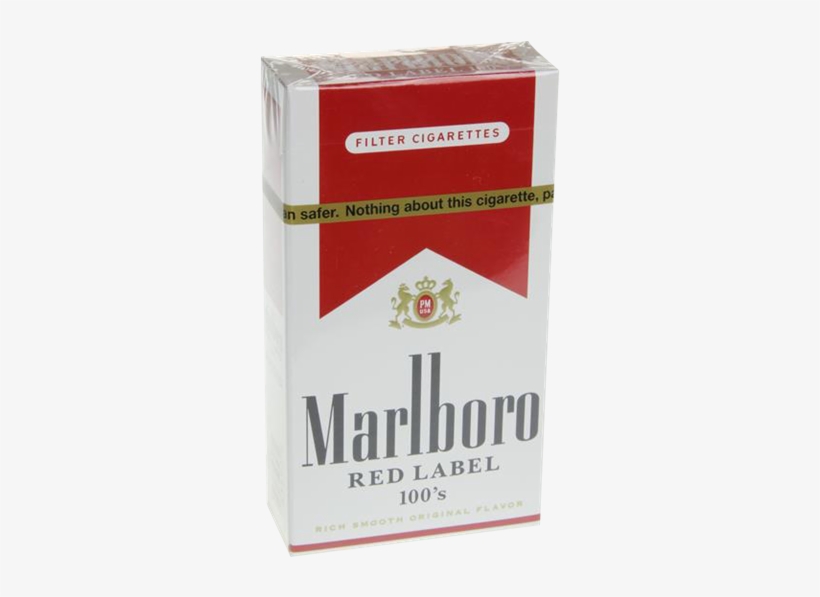 Marlboro Red Label 100's Box - Marlboro Cigarettes, Filter, Red Label ...