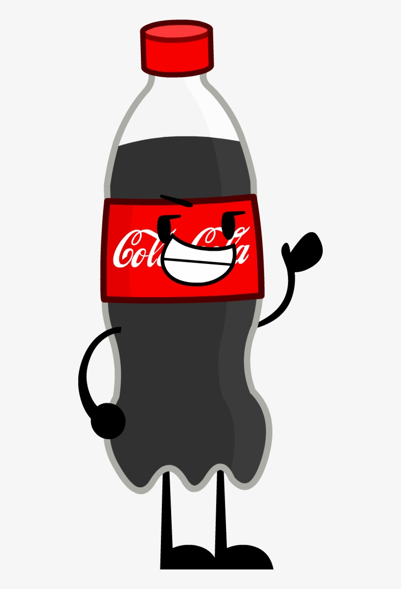 Download Coke Bottle - Pose - Coca Cola Bottle Cartoon | Transparent ...