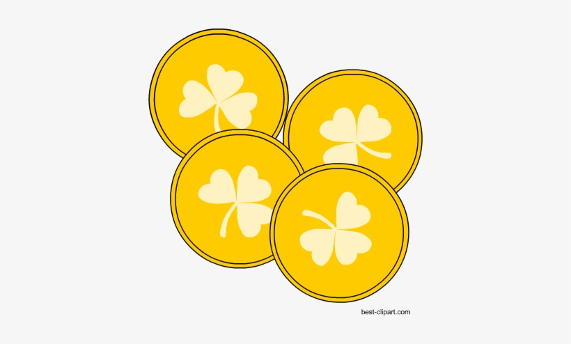 Download Saint Patrick's Day Coins Clipart Free Image - Saint Patrick's ...