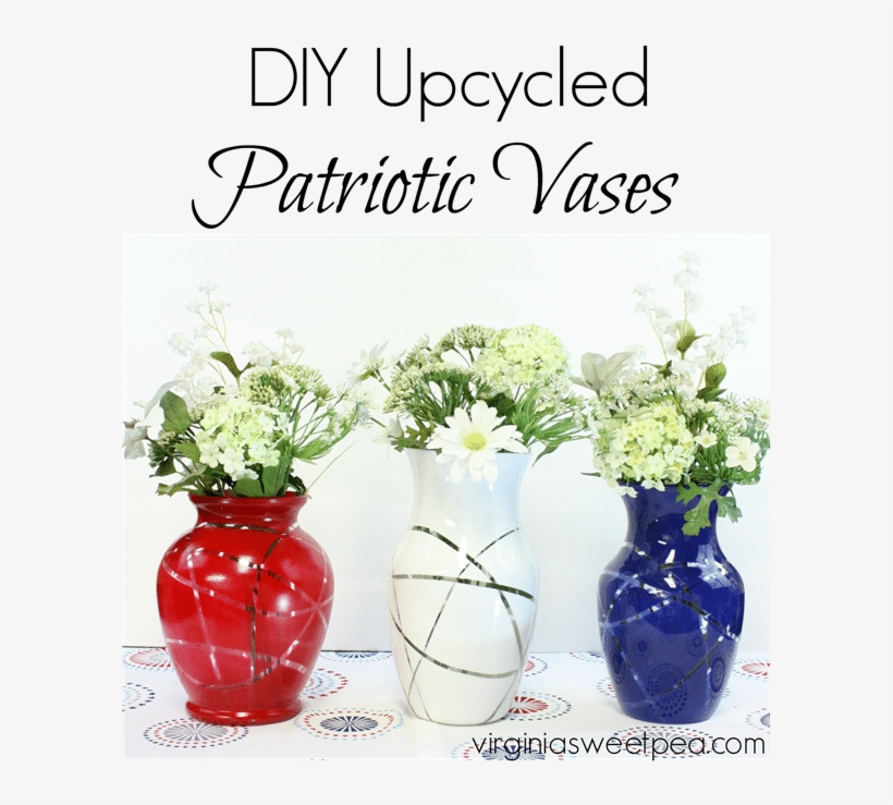 Diy Upcycled Patriotic Vases - Upcycle Vases PNG Image | Transparent ...