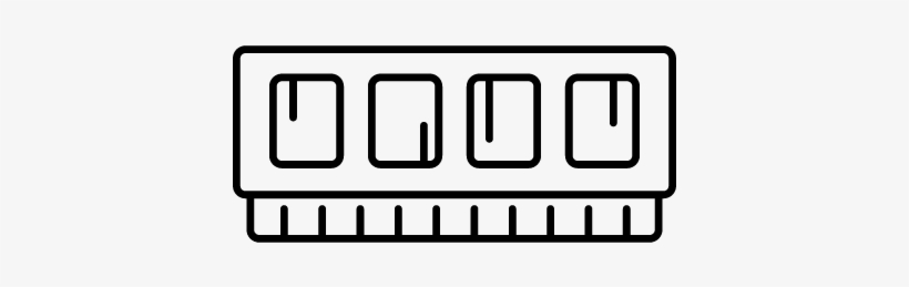 Download Ram Memory Vector - White Ram Memory Icon | Transparent PNG ...