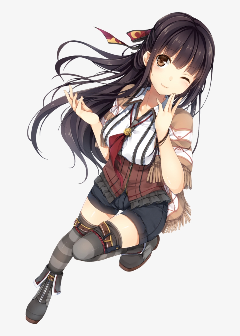 Download Anime Girl Render By - Anime Girl Transparent Background ...