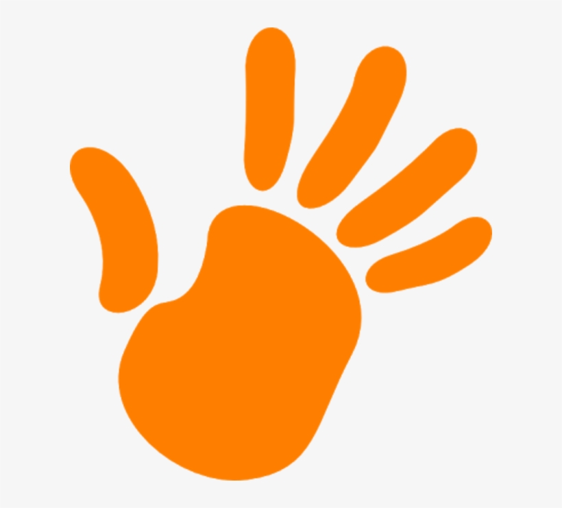 Download Handprint Clipart High Five - Clipart Five Hand | Transparent ...