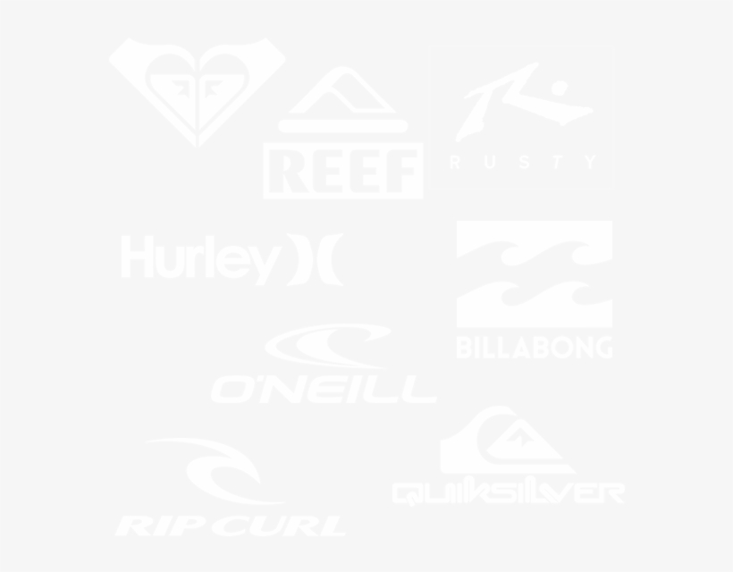Roxy, Billabong, Quiksilver, Hurley, Rip Curl, Rusty, - Poster PNG ...