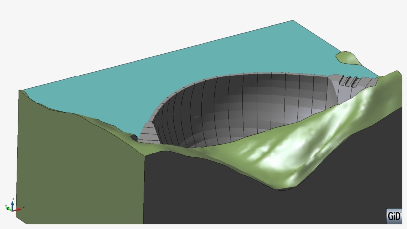 This Tool Represents An Innovation To Design Fem Models - Arch Dams PNG ...