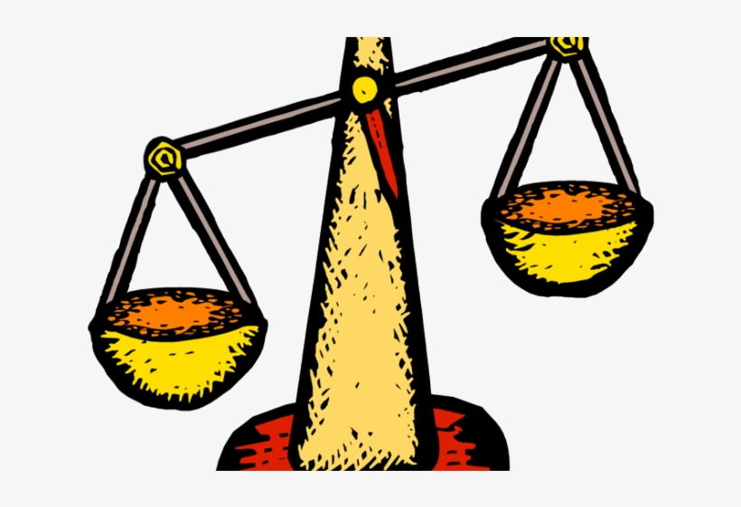 Balance Scale Clipart - Clipart Of Improvised Weighing Scale PNG Image ...