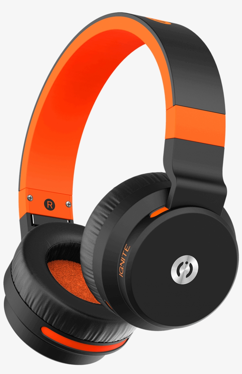 Orange Color On Headphones In-ear - Muve Acoustics Headphones Price PNG ...