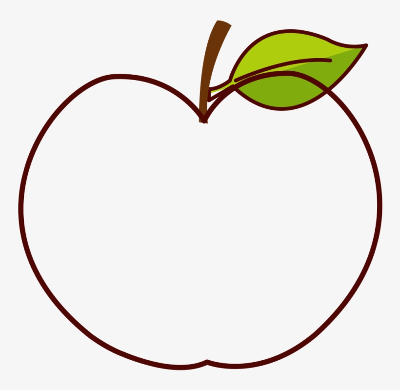 Download Apple Line Art Png Transparent Background Image - Horizon ...