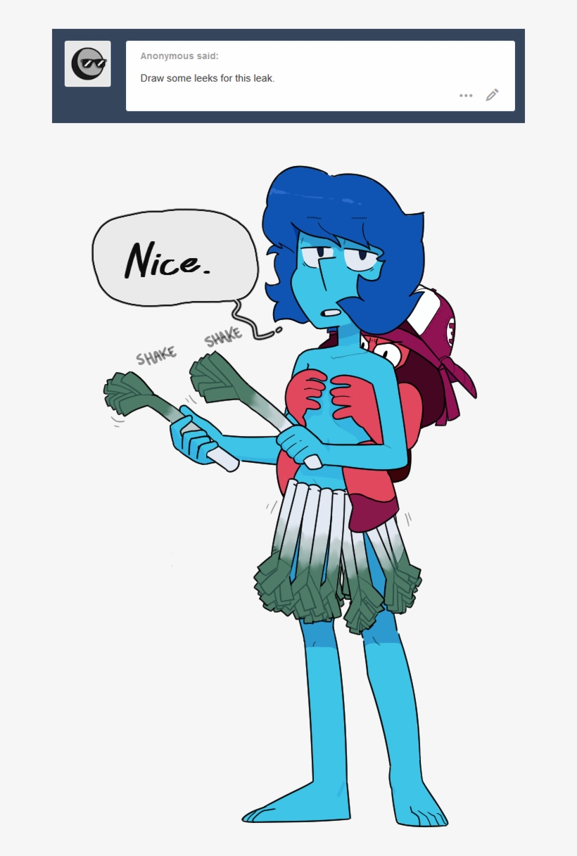 Anonymous Said Draw Some Leeks For This Leak Ice Shake - Steven ...