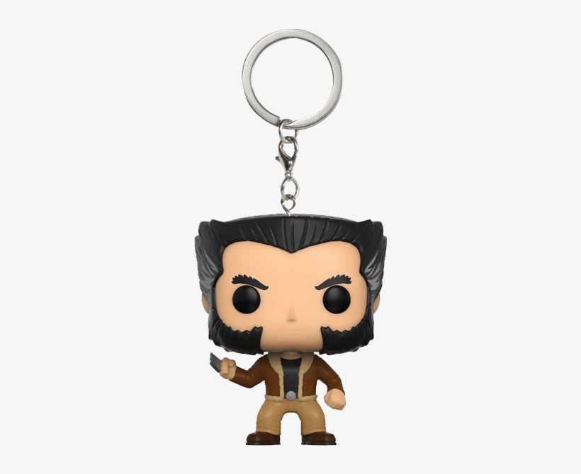 X-men Logan Pop Bobblehead Keychain - Funko Pocket Pop Wolverine PNG ...