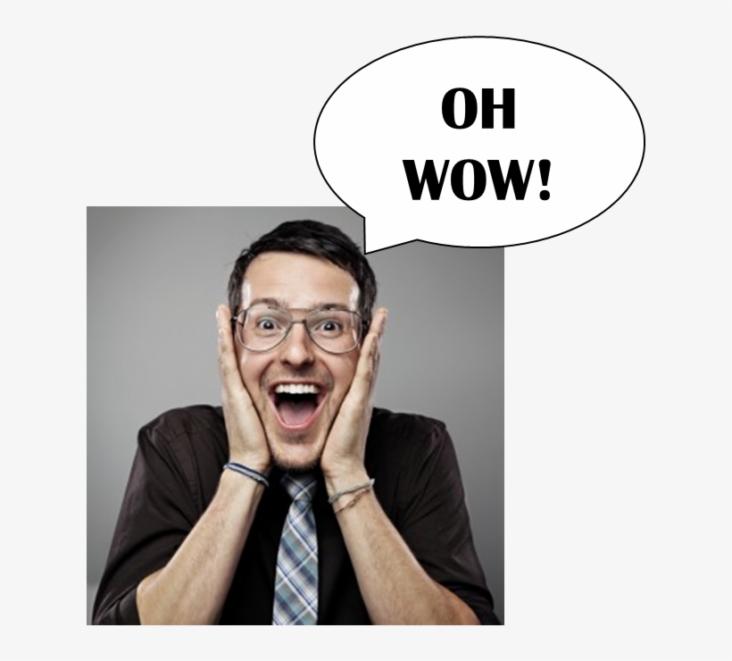 Download Wow “ - Amazed Face | Transparent PNG Download | SeekPNG