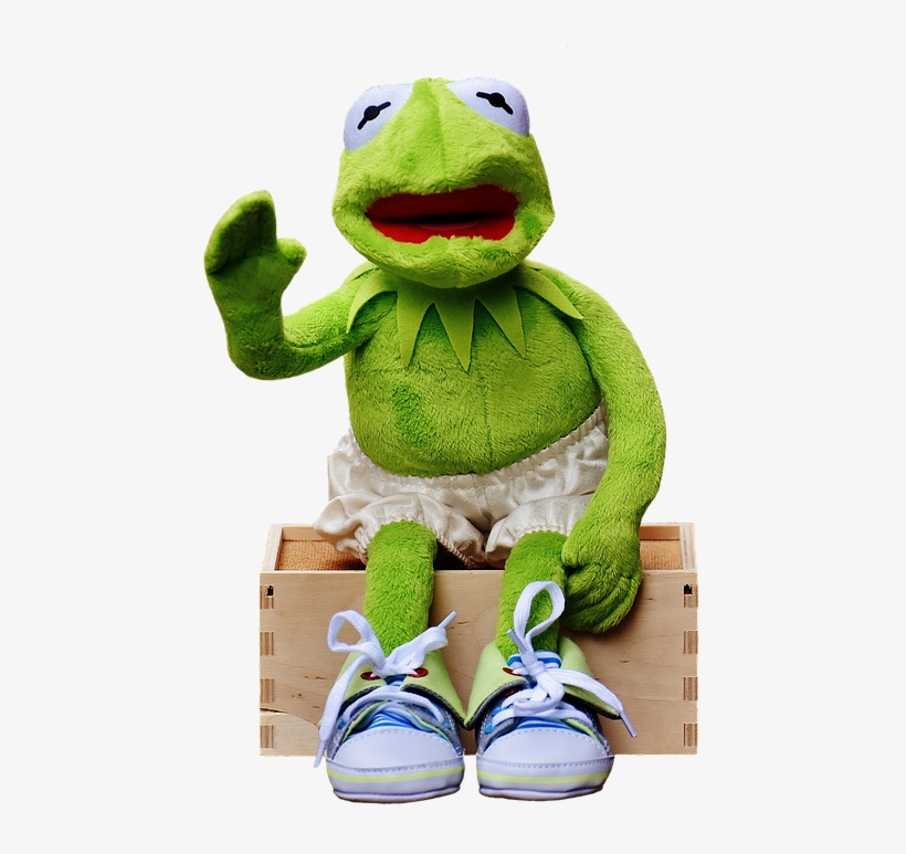 Kermit, Sit, Bank, Sneakers, Pants, Frog, Funny, Wave - Funny New Year ...