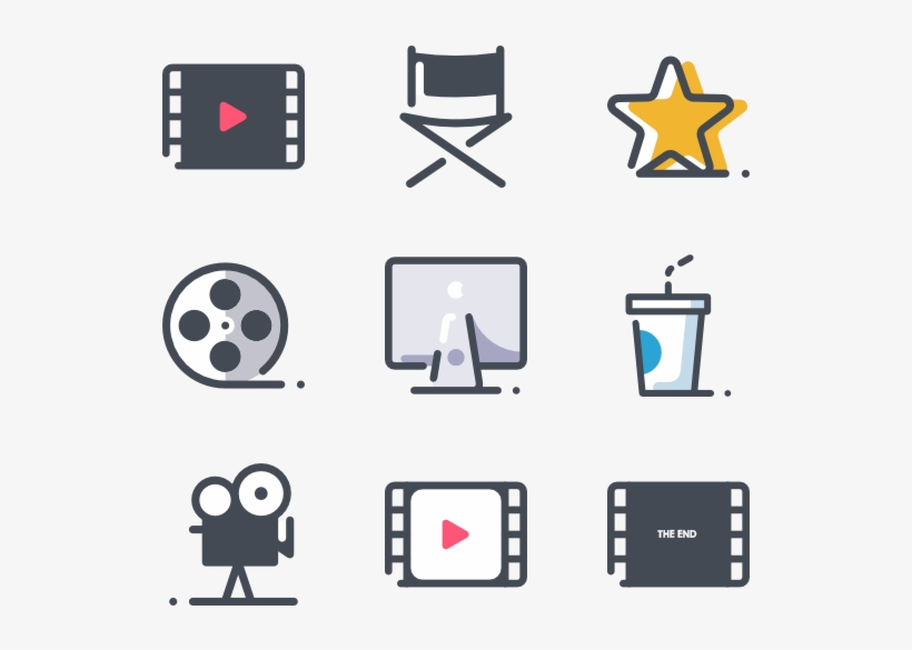 Icons Free Cinema PNG Image | Transparent PNG Free Download on SeekPNG