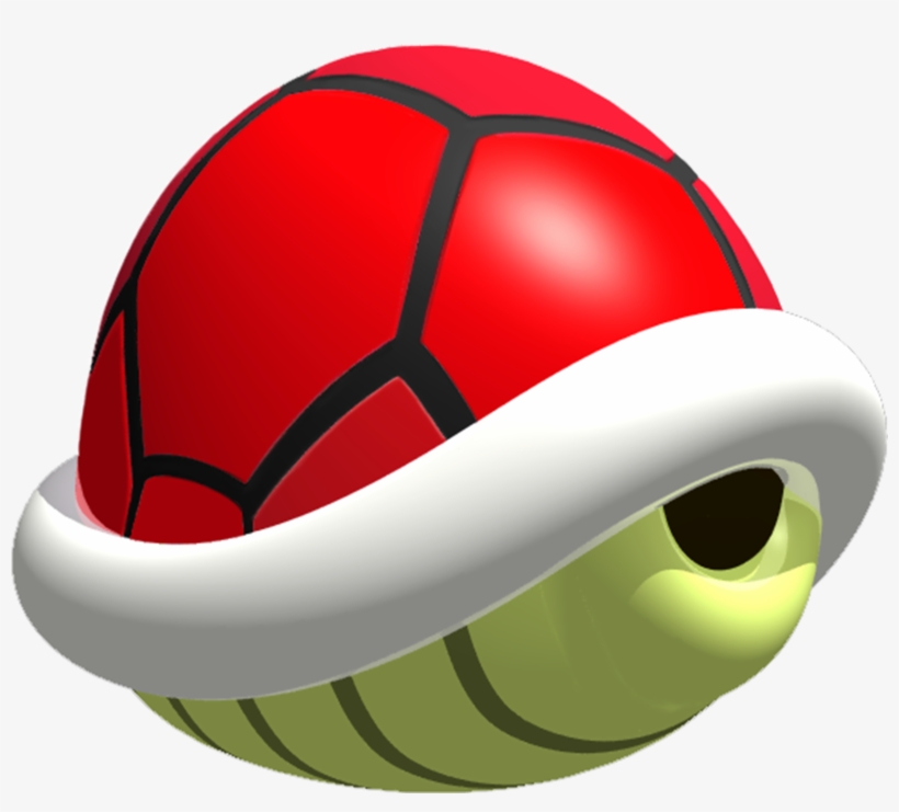 Shell Clipart Red Shell - Mario Kart 64 Shell PNG Image | Transparent ...