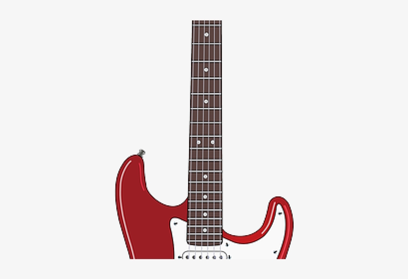 Download Cartoon Guitar Pictures - Fender Stratocaster | Transparent ...