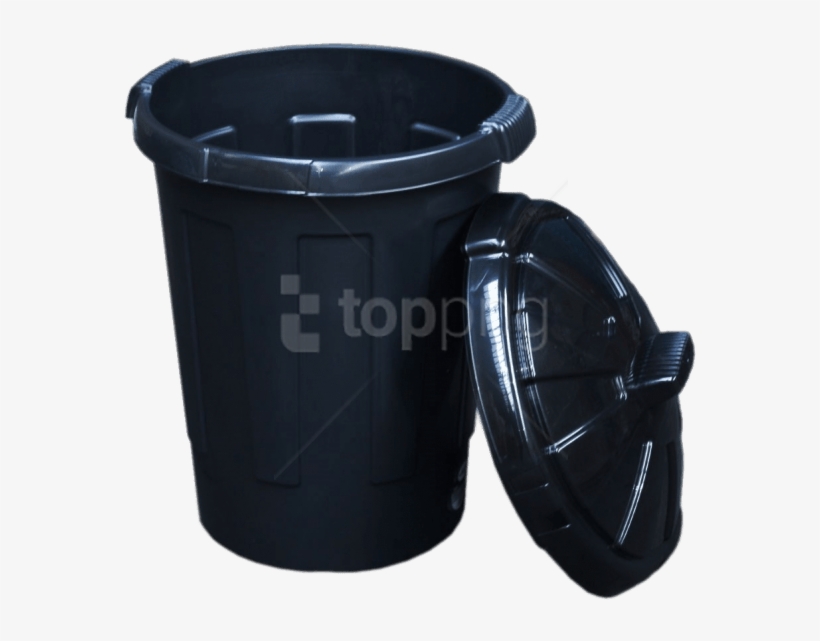 Bin Refuse Black Open - Open Bin PNG Image | Transparent PNG Free ...