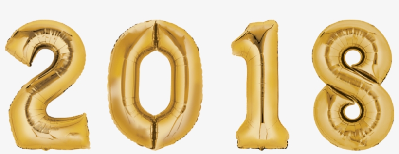 Foil Balloon Set New Year Xxl - Number Balloons PNG Image | Transparent ...