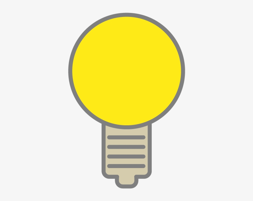 Light Bulb - Icon - Free Material - Circle PNG Image | Transparent PNG ...