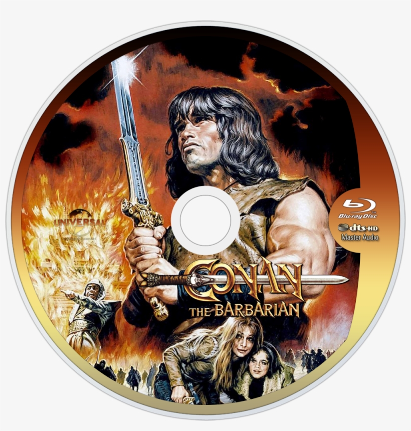 Conan The Barbarian Bluray Disc Image - Conan The Cimmerian 6 PNG Image ...