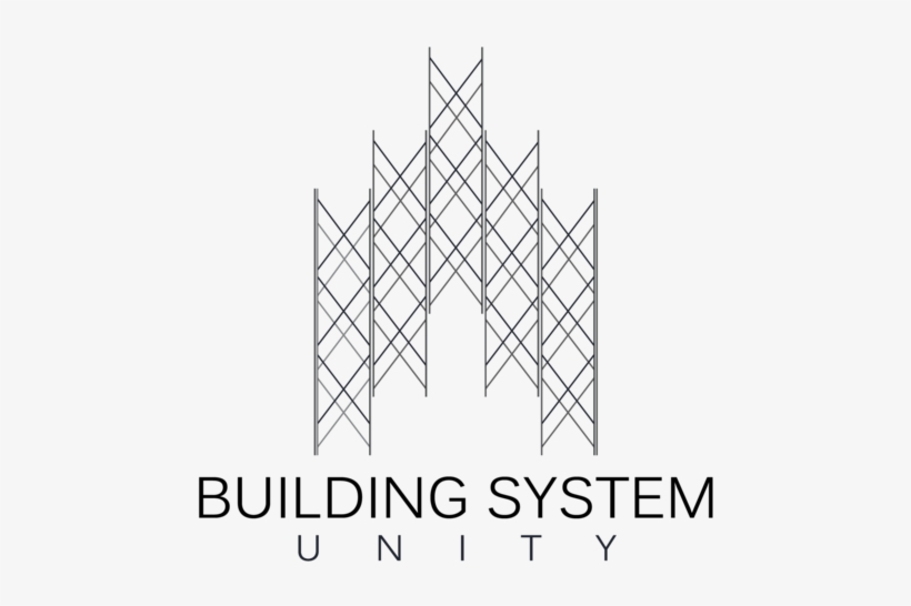 Logo For Company Building System Unity - Line Art PNG Image ...