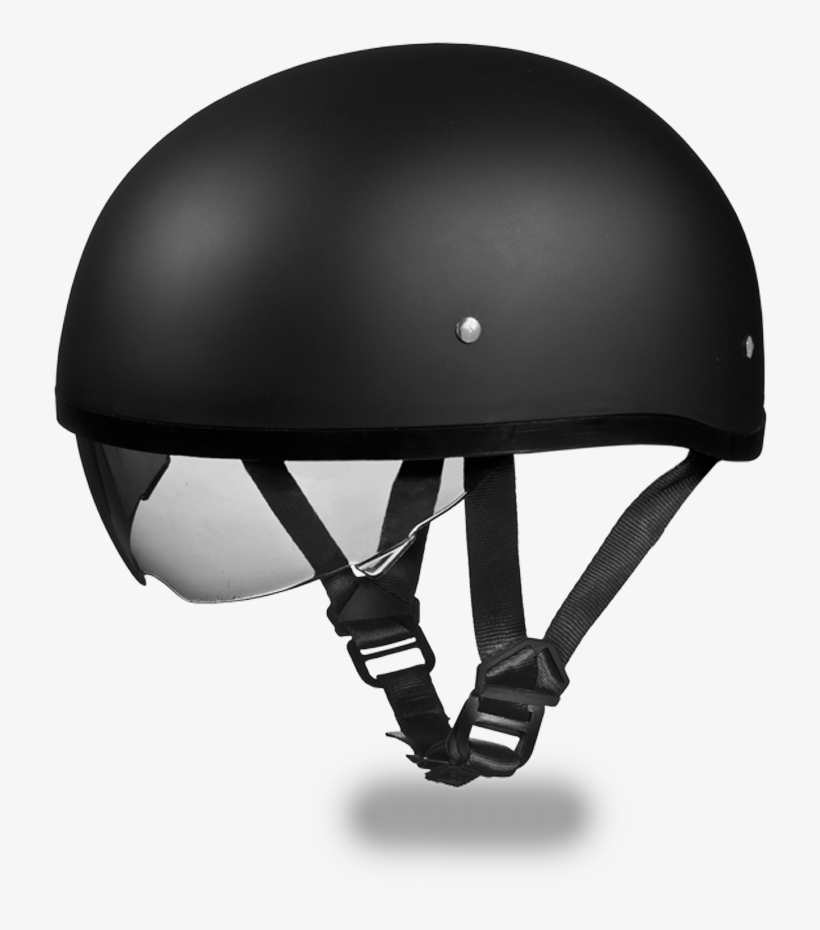 T Skull Cap Motorcycle Helmet With Inner Retractable - New Daytona ...