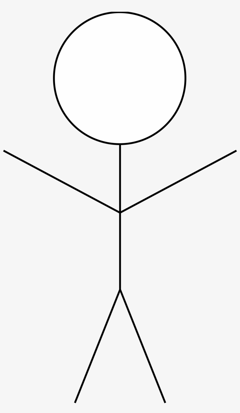 Open - Transparent Stick Person PNG Image | Transparent PNG Free ...