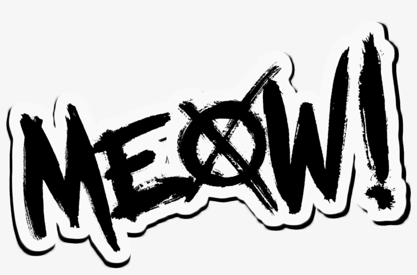 Meow Official Website - Calligraphy PNG Image | Transparent PNG Free ...