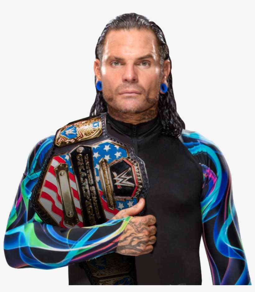 Jeffhardy Sticker - Jeff Hardy Wwe Champion 2017 PNG Image ...
