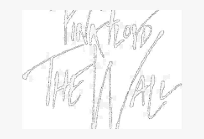 Pink Floyd Clipart Logo - Pink Floyd The Wall Text PNG Image ...