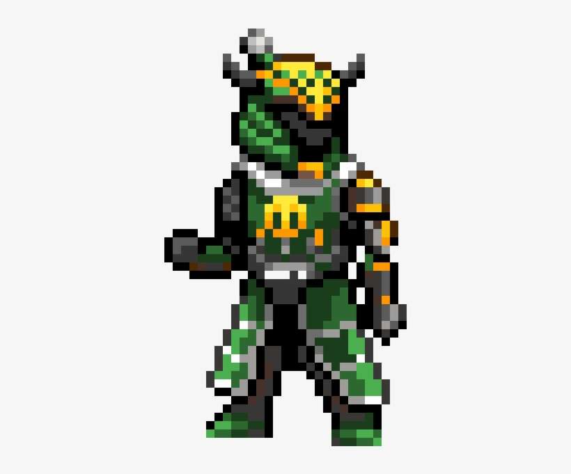 Destiny 2 Warlock Iron Banner Season - Pixel Art Destiny Warlock PNG ...