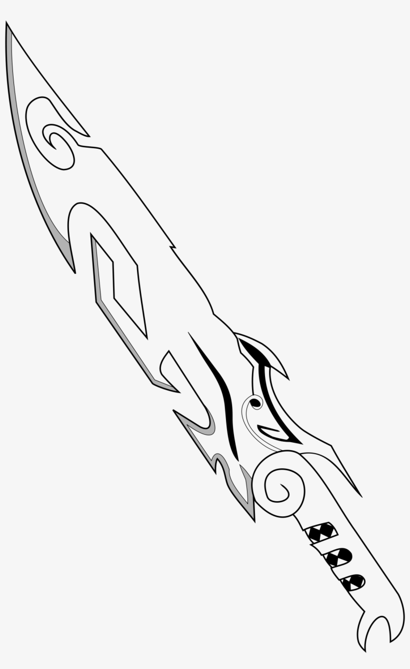 Clipart Sword Outline Graphics Illustrations Free Download - Sword ...